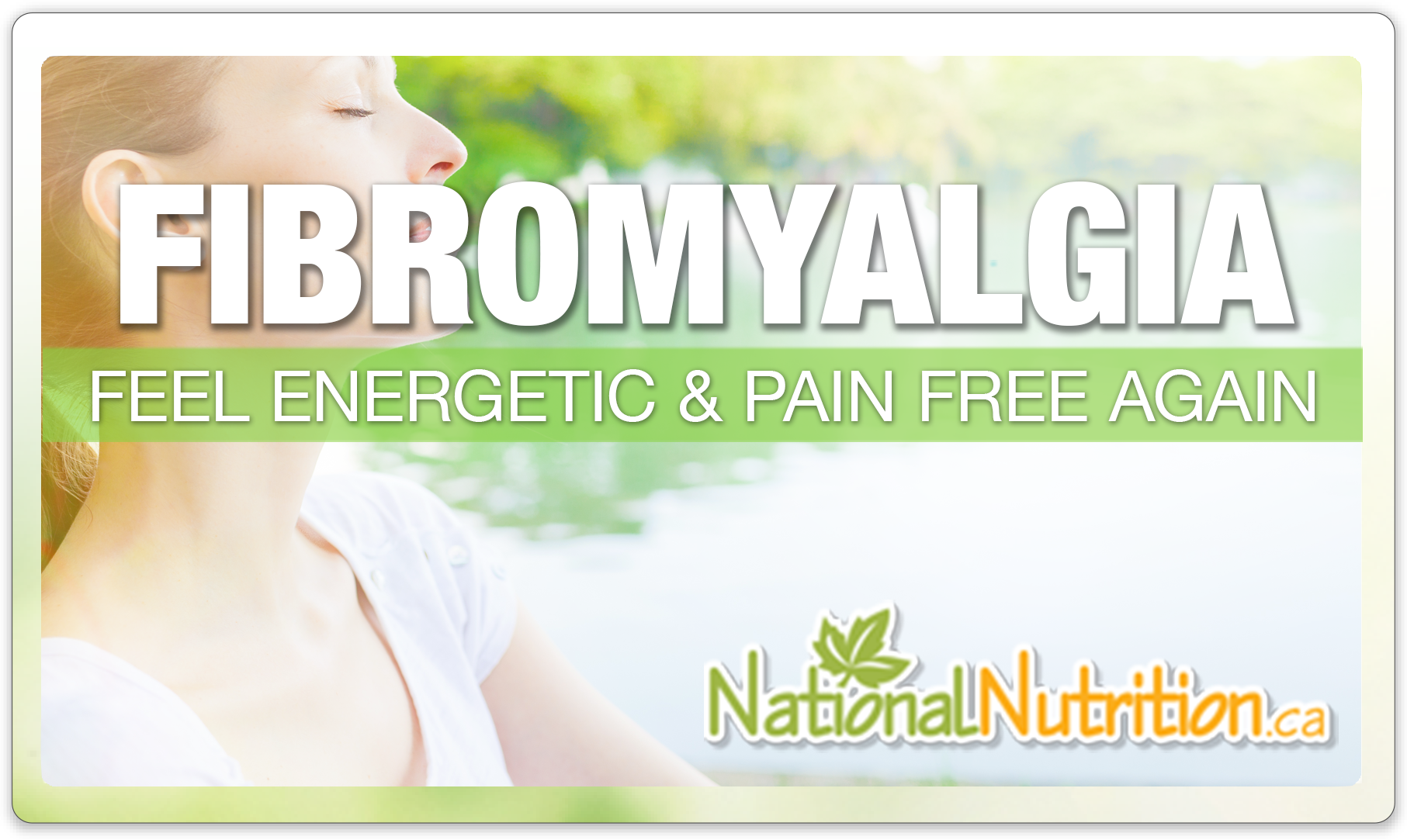 Fibromyalgia Supplements and Lifestyle Tips | National Nutrition ...