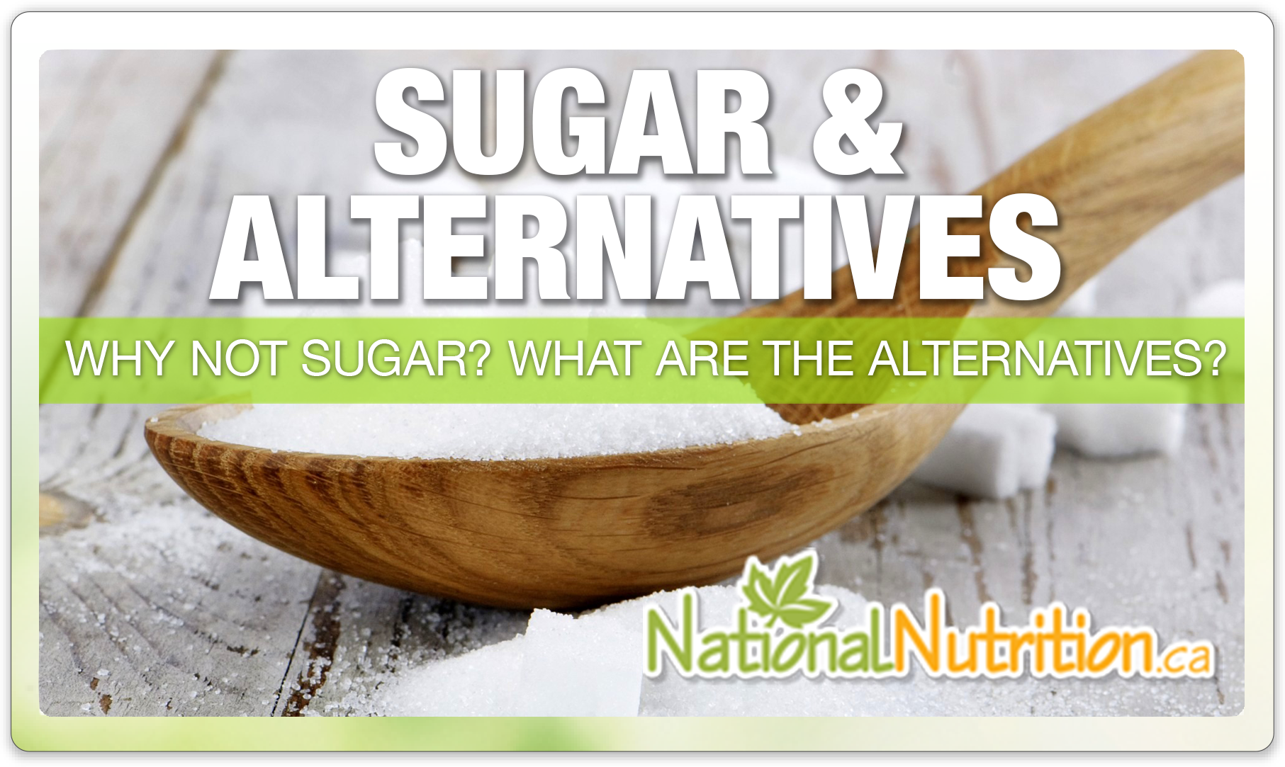 Sugar Alternatives: Healthy Options for Sweetening | National Nutrition ...